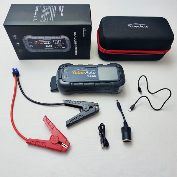 2 Startera YaberAuto YA60+YA90 Jump Starter Booster / 6000A