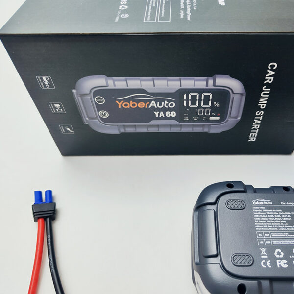 6000A / YaberAuto YA60 Jump Starter / Booster / do 12l DIZEL