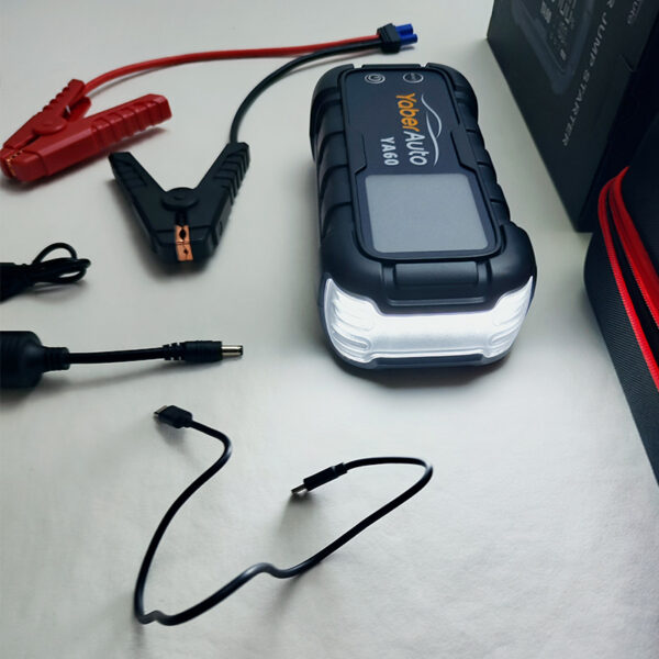 6000A / YaberAuto YA60 Jump Starter / Booster / do 12l DIZEL