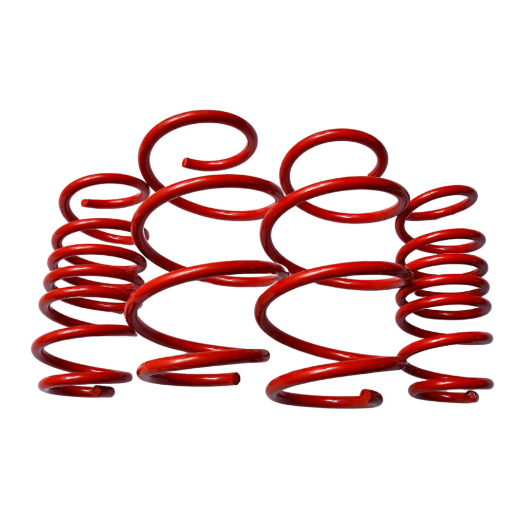 4 Sportske Opruge MTS TECHNIX Audi A4 B6 Sedan od 11/00 - 12/04+Audi A4 ...