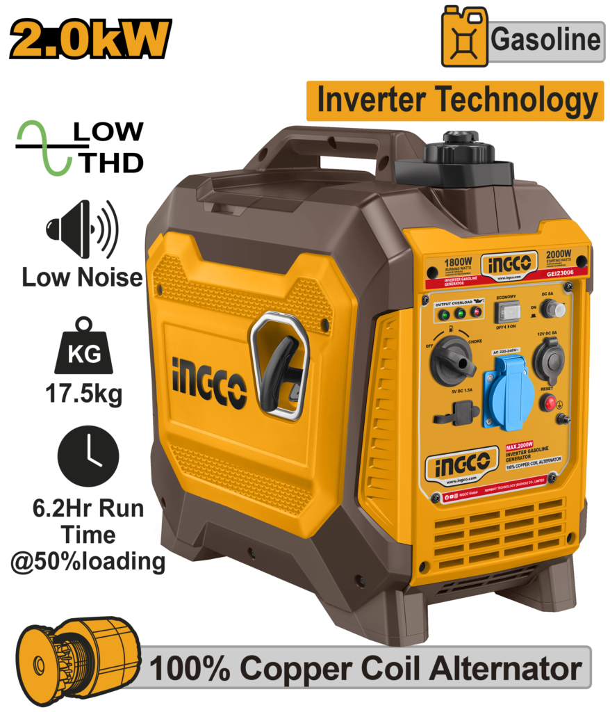 2KW Agregat za Struju Inverter - GEI23006 INVERTER GENERATOR 2KW SUPER ...